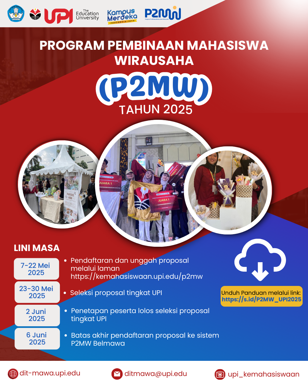Pemberitahuan Informasi Program Pembinaan MahasiswaWirausaha Mahasiswa ...